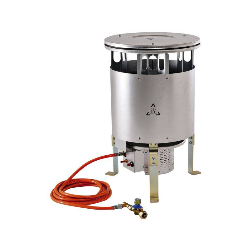 Chauffage radiant au gaz