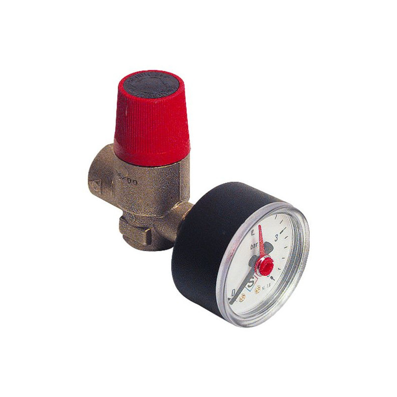 Bloc soupape manomètre